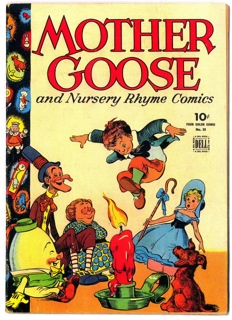 Download Comic Mother Goose And Nursery Rhymes Art