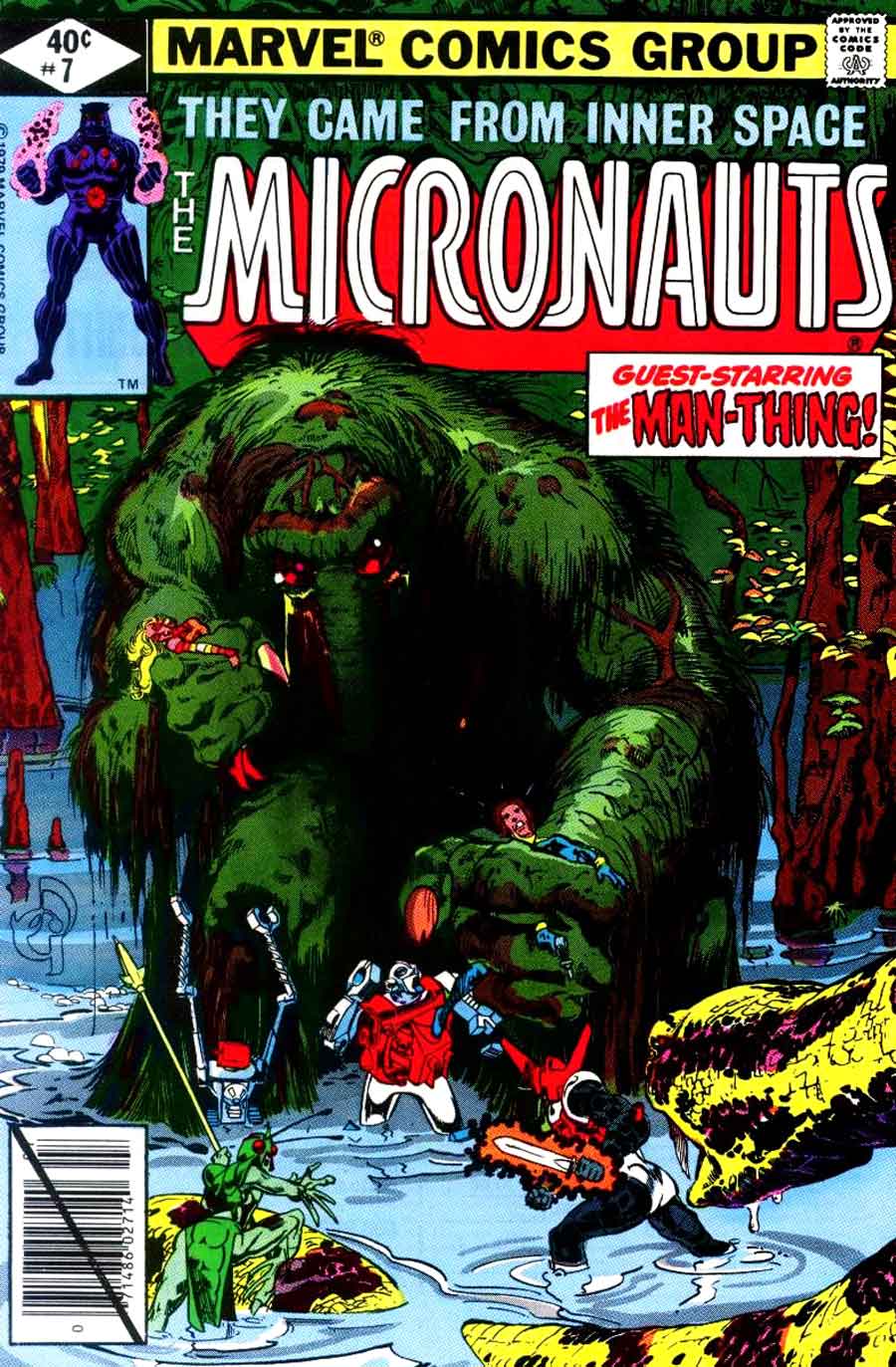 Download Comic The Micronauts Art