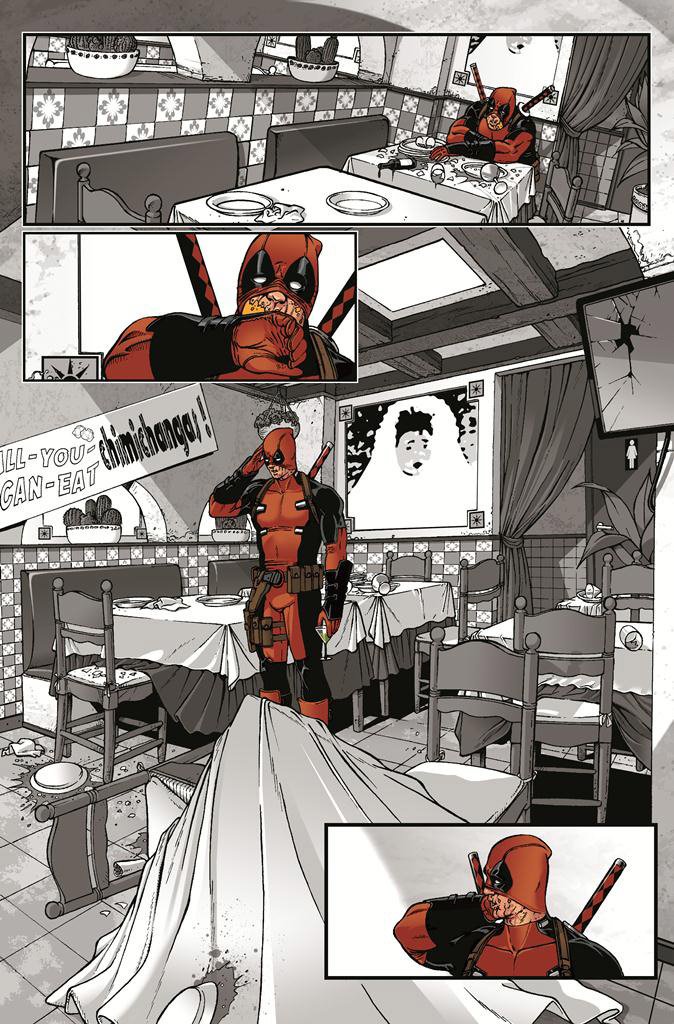 Deadpool: Comic Diner Chaos