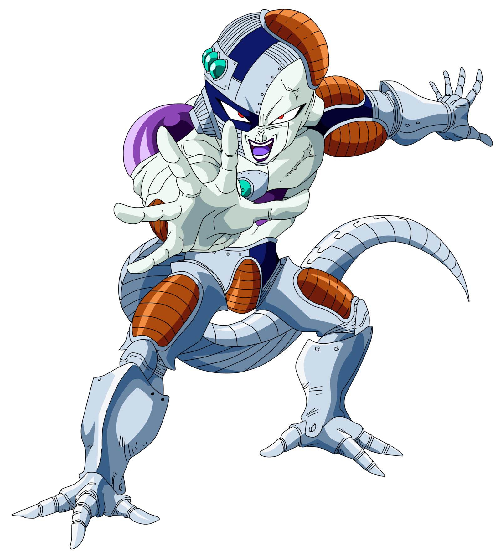 Frieza Unleashed: Iconic Dragon Ball Z Anime Villain in Action