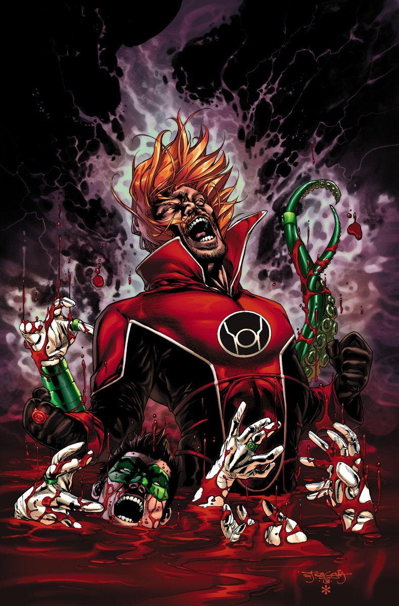 Download Comic Red Lantern Art