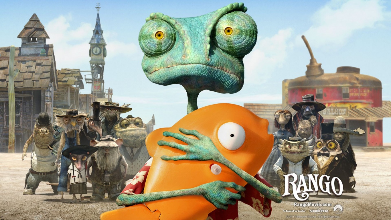 Download Johnny Depp Movie Rango Art