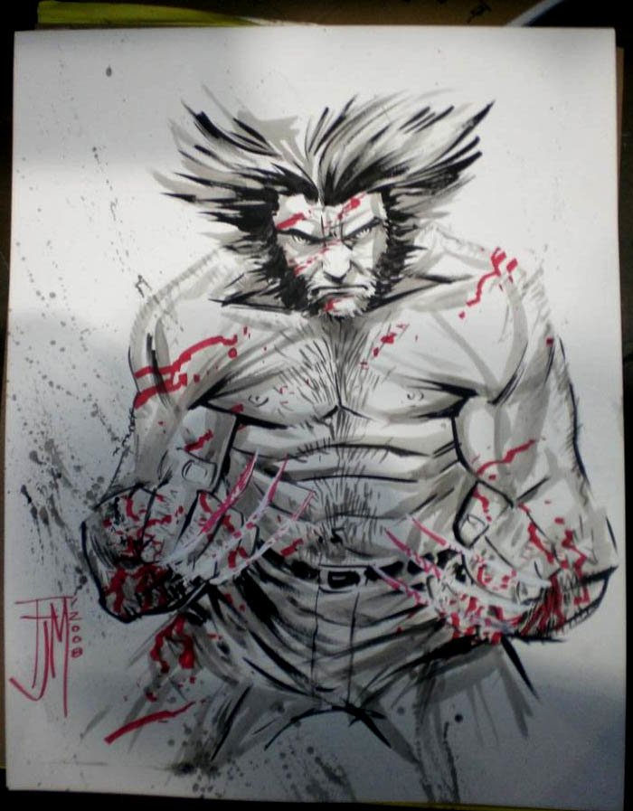 Wolverine Unleashed: Logan James Howlett in X-Men Comic Art