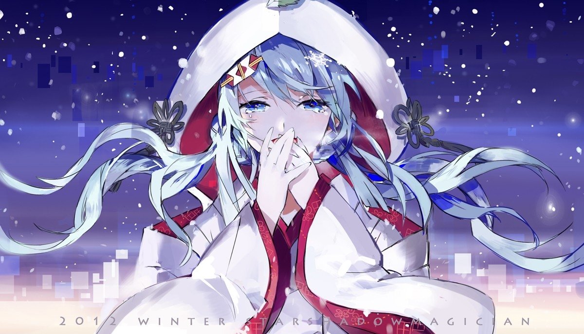 Snow Miku by Mitchie M