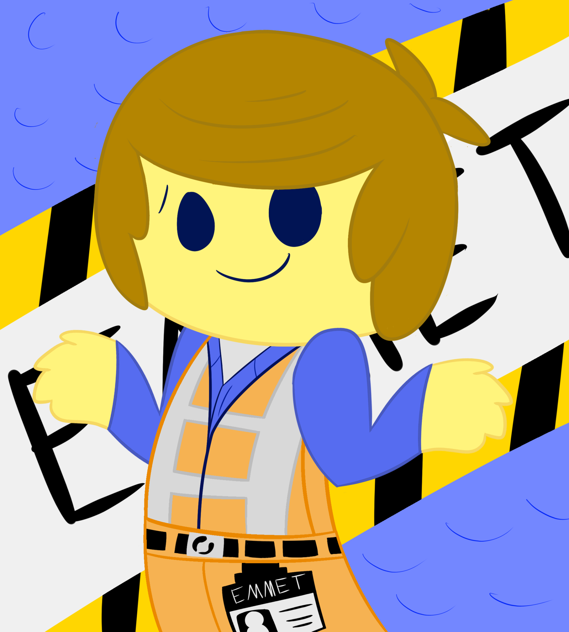 Movie The Lego Movie Art by velvet-fox123