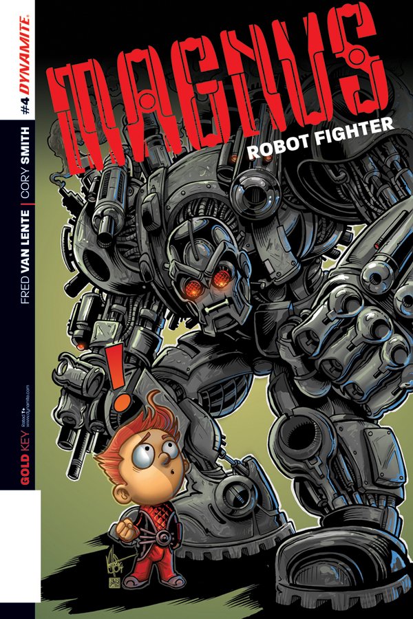 Comics Magnus, Robot Fighter Art