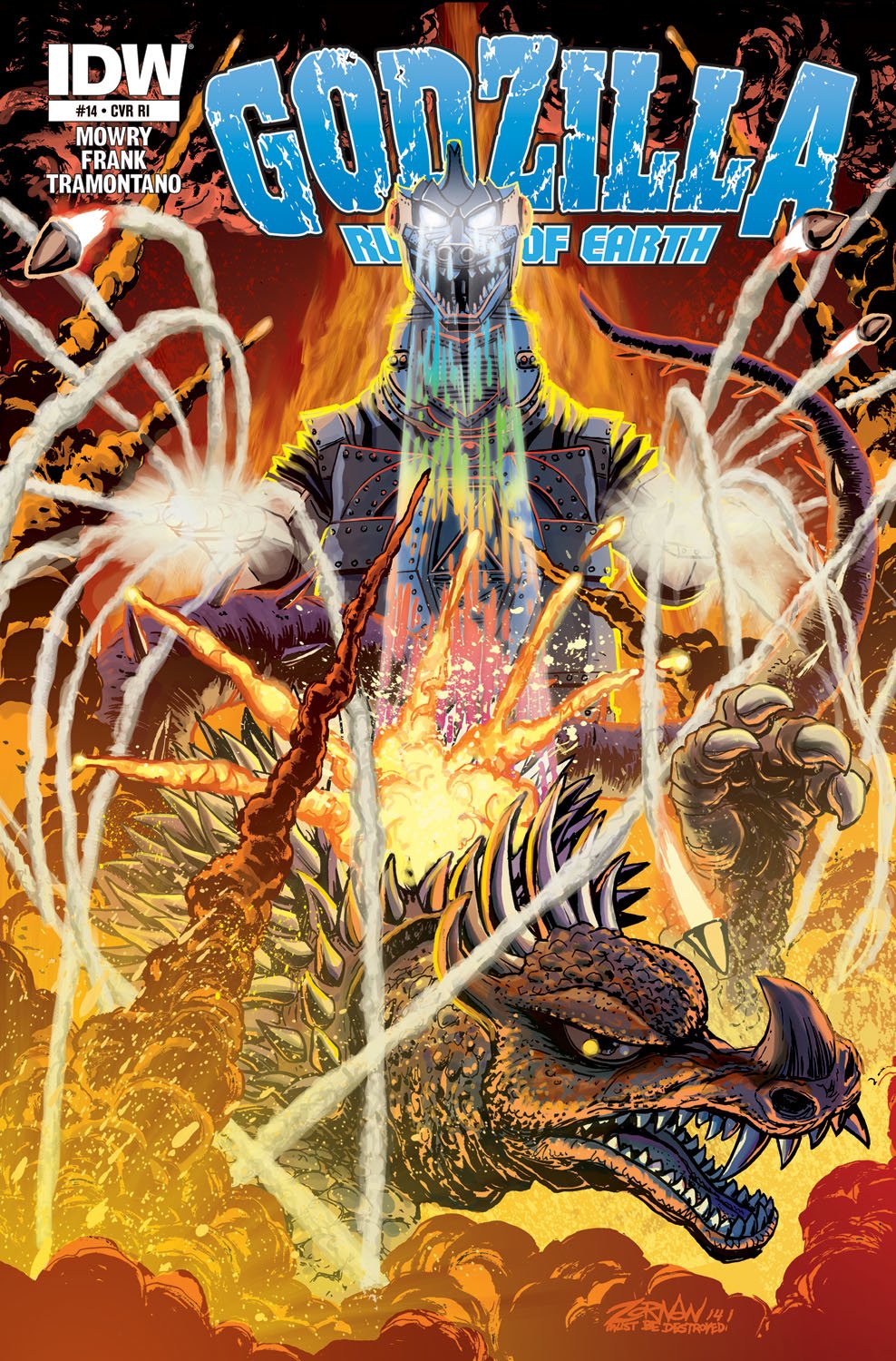 Comics Godzilla Art