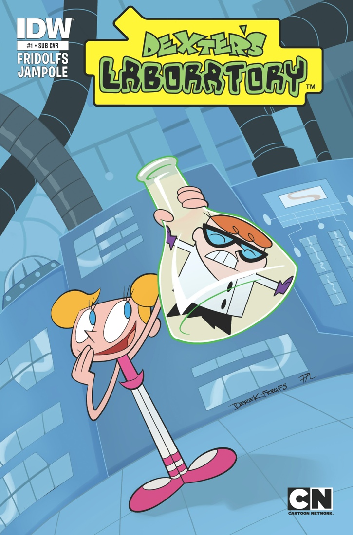 Download Comic Dexter's Laboratory Art
