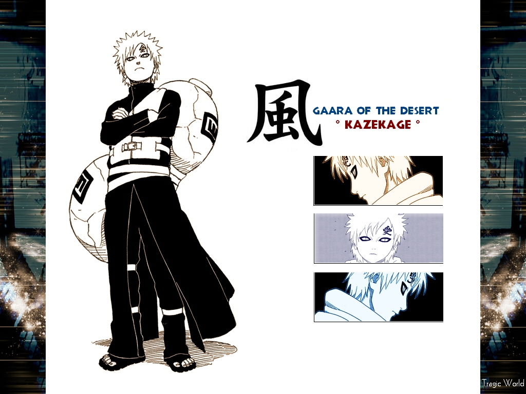 Gaara of the Desert: A Naruto Icon
