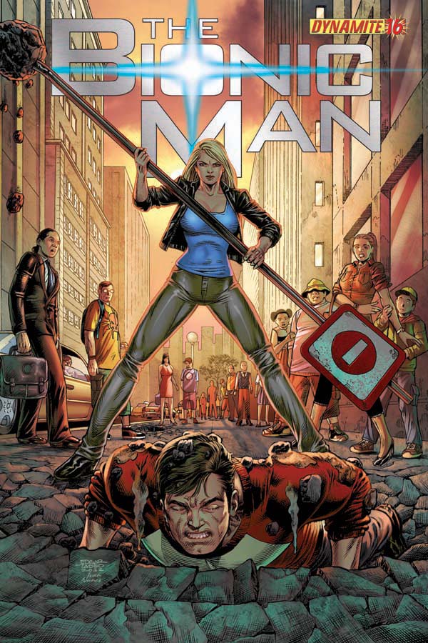 Download Comic The Bionic Man Art