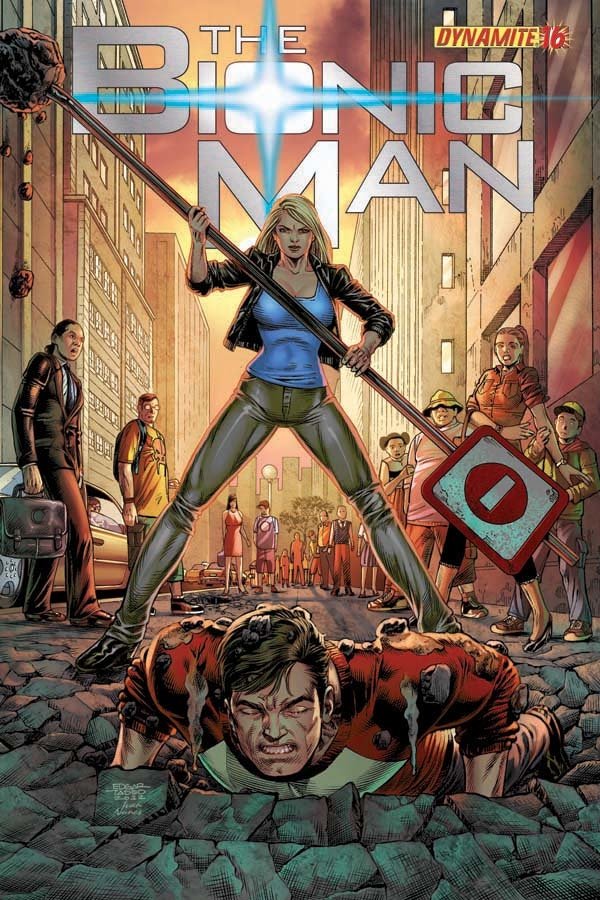 Download Comic The Bionic Man Art