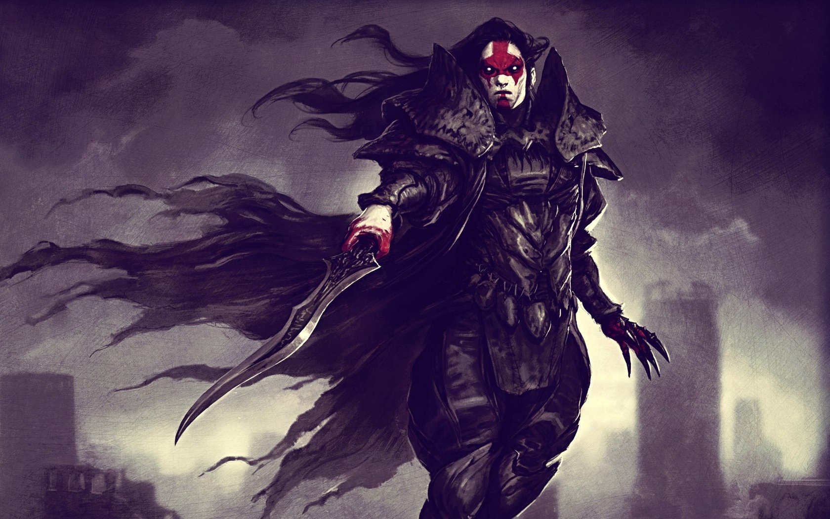 Download Warrior Assassin Man Made Magic: The Gathering Art