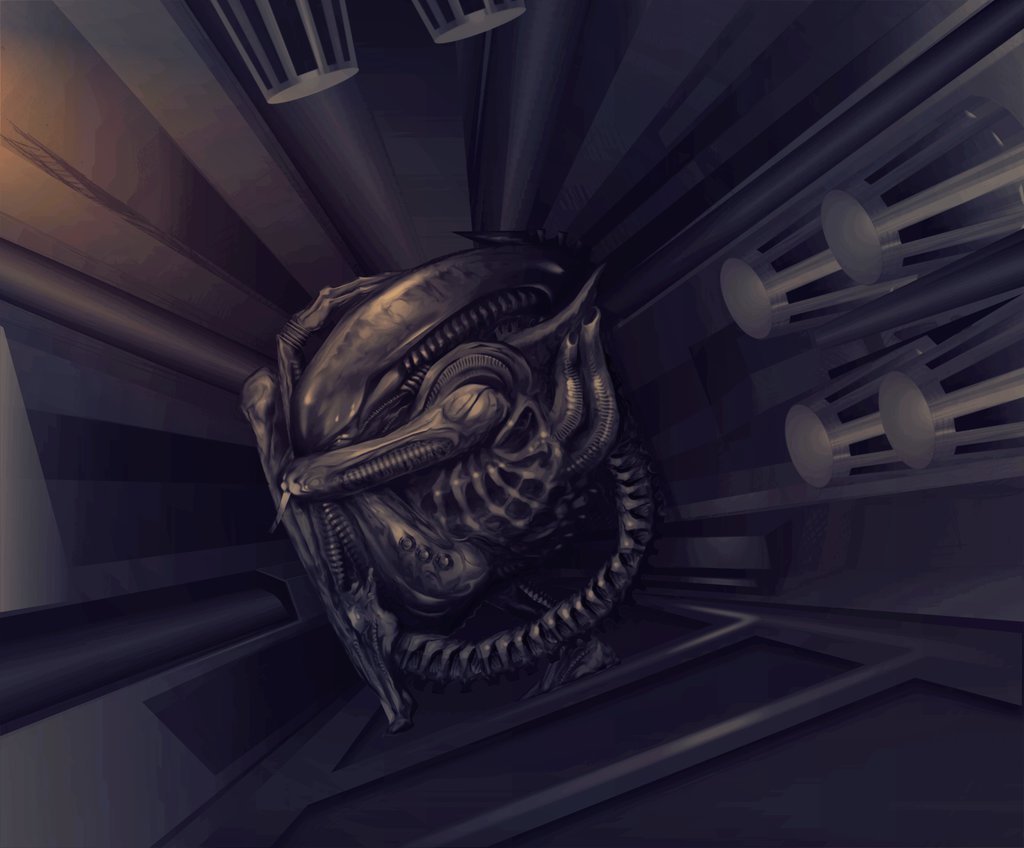 Sci Fi Alien Art