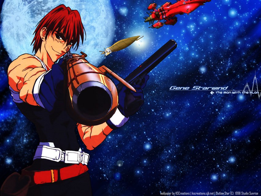 Download Anime Outlaw Star Art