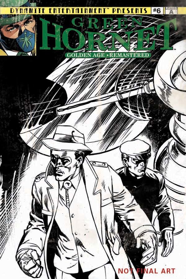 Download Comic Green Hornet Art