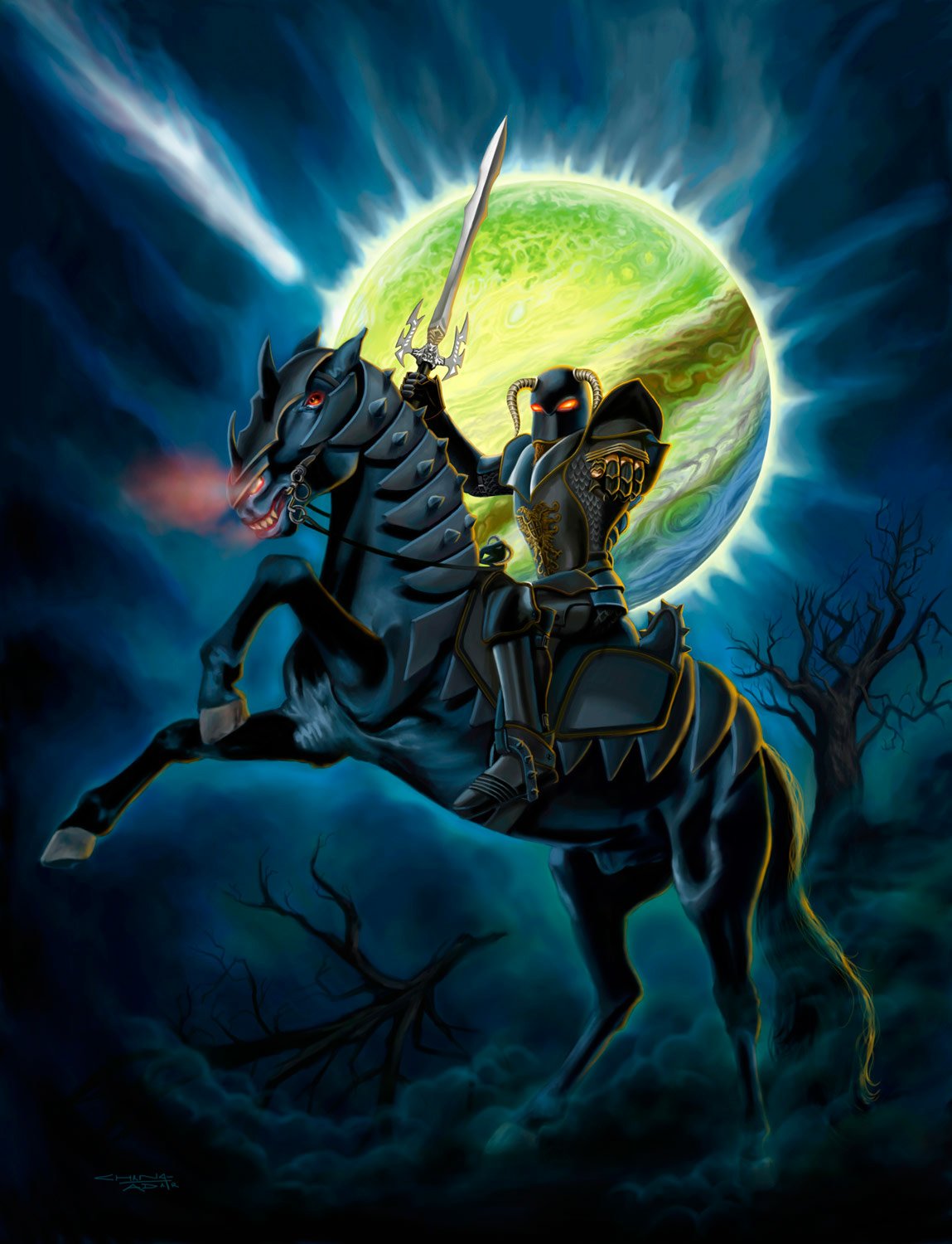 Metal Knight Art - ID: 6959