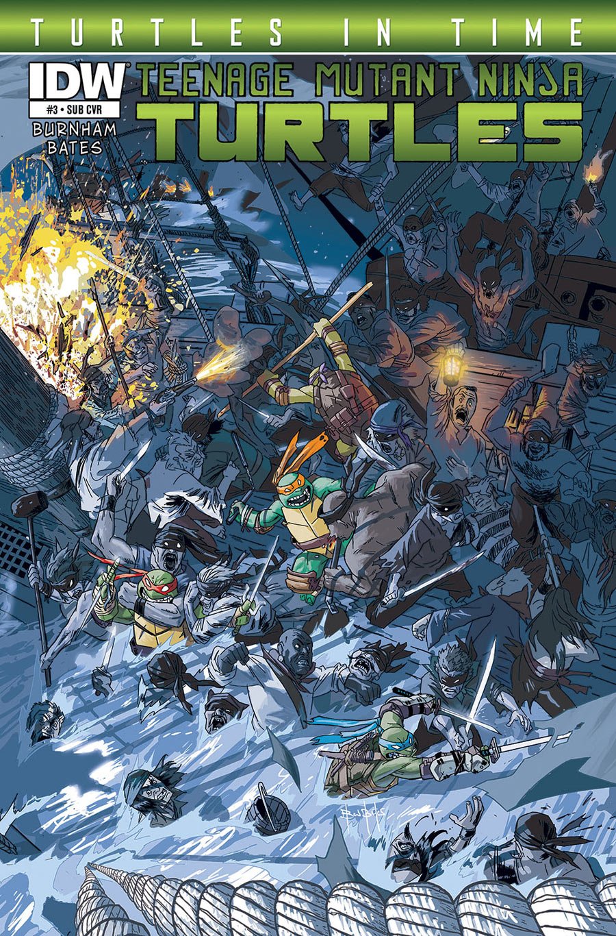 Download Comic Teenage Mutant Ninja Turtles Art
