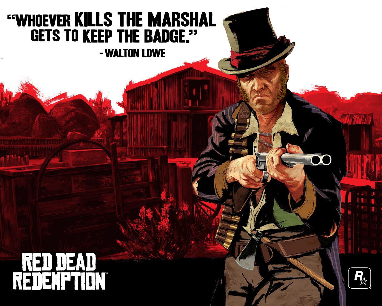 Red Dead Redemption Art