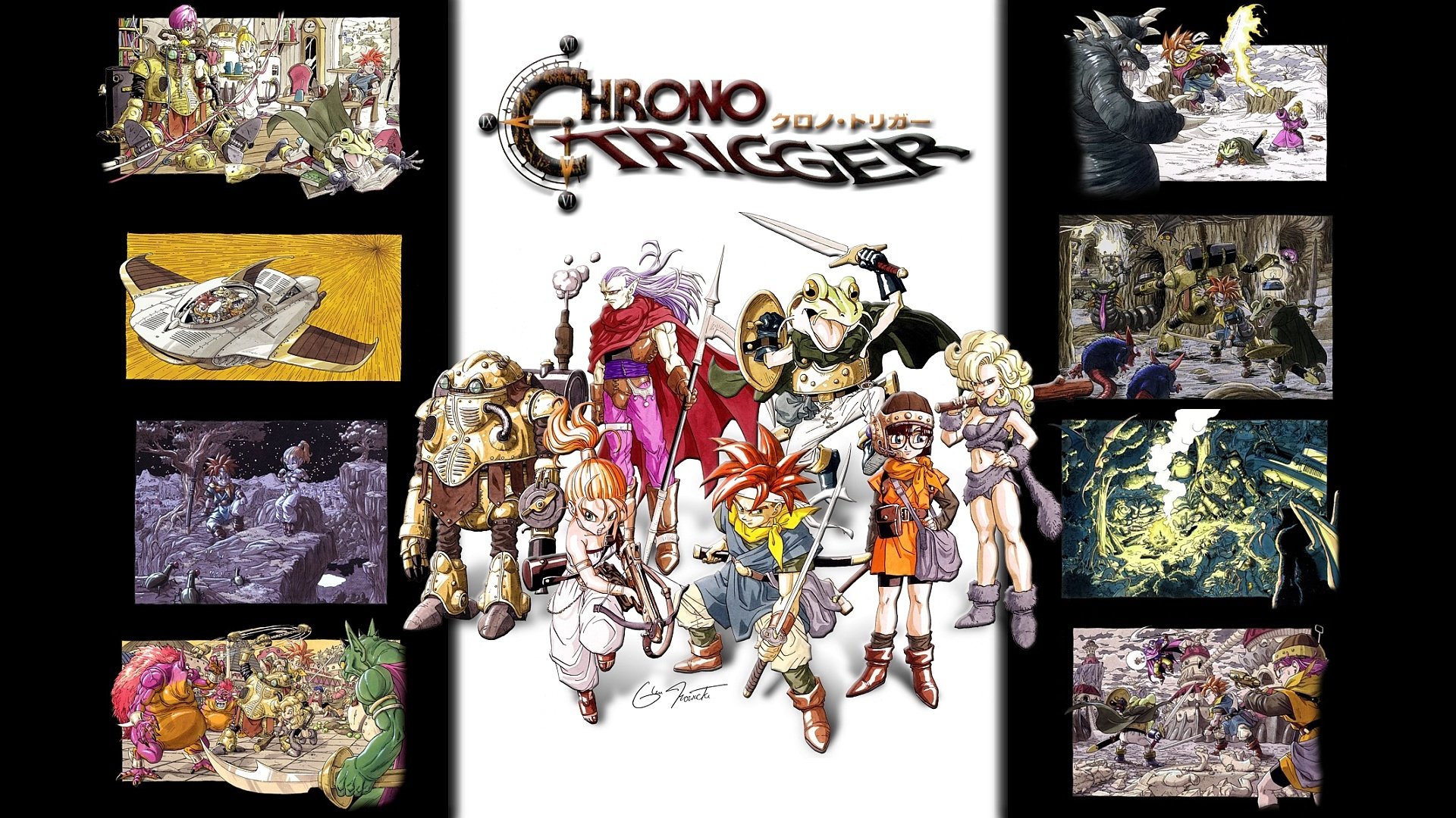 Video Game Chrono Trigger Art
