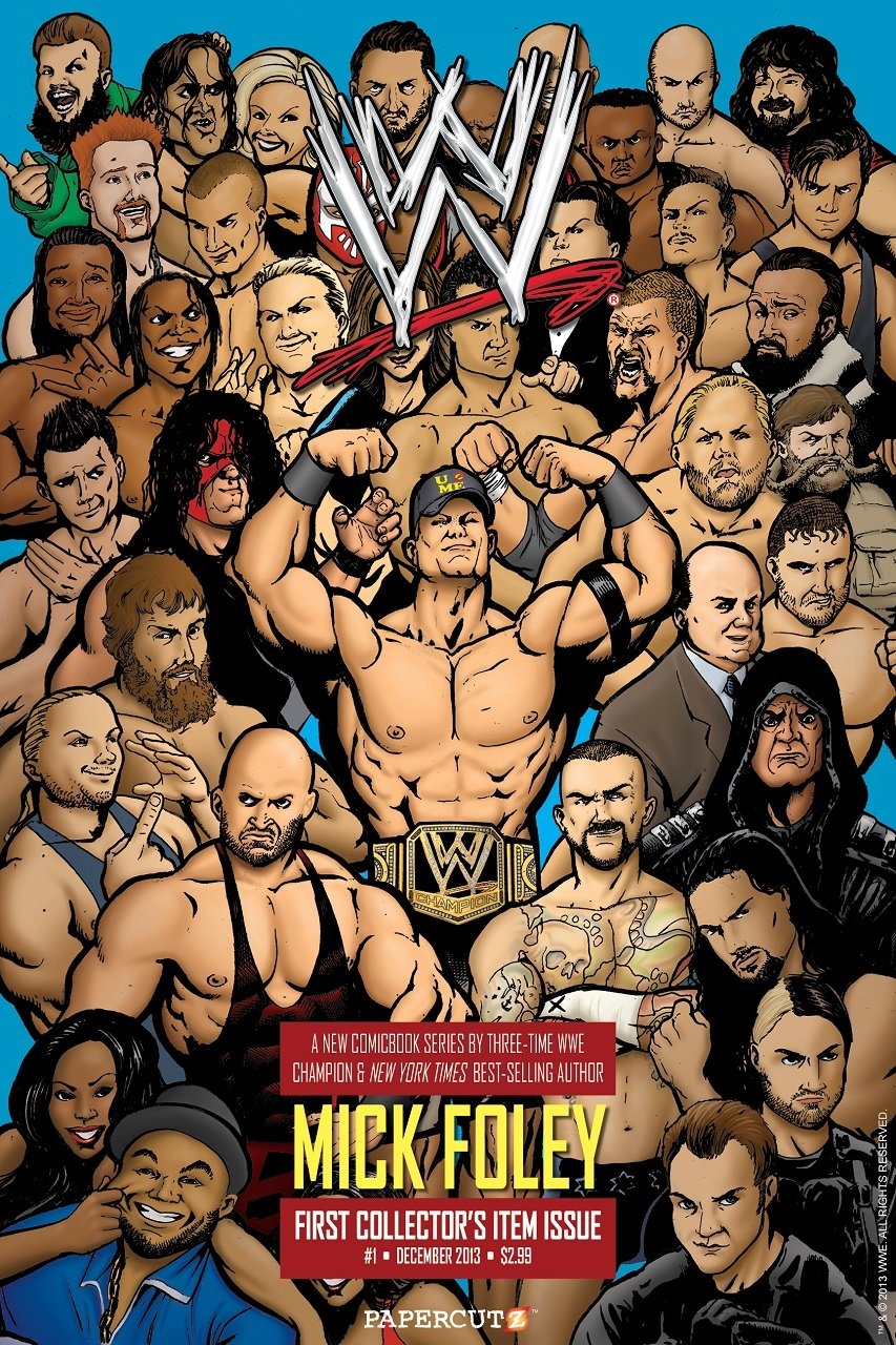 Comics WWE Heroes Art