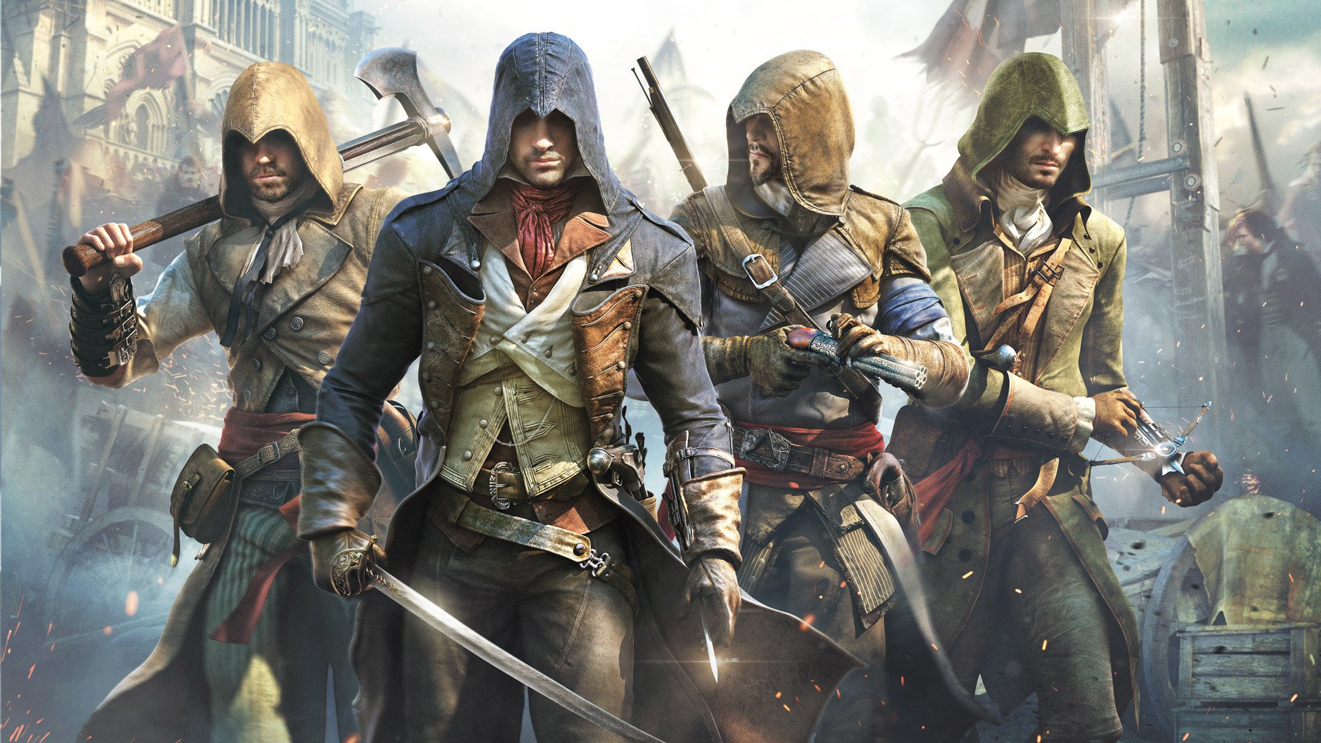 Assassin's Creed: Unity Art