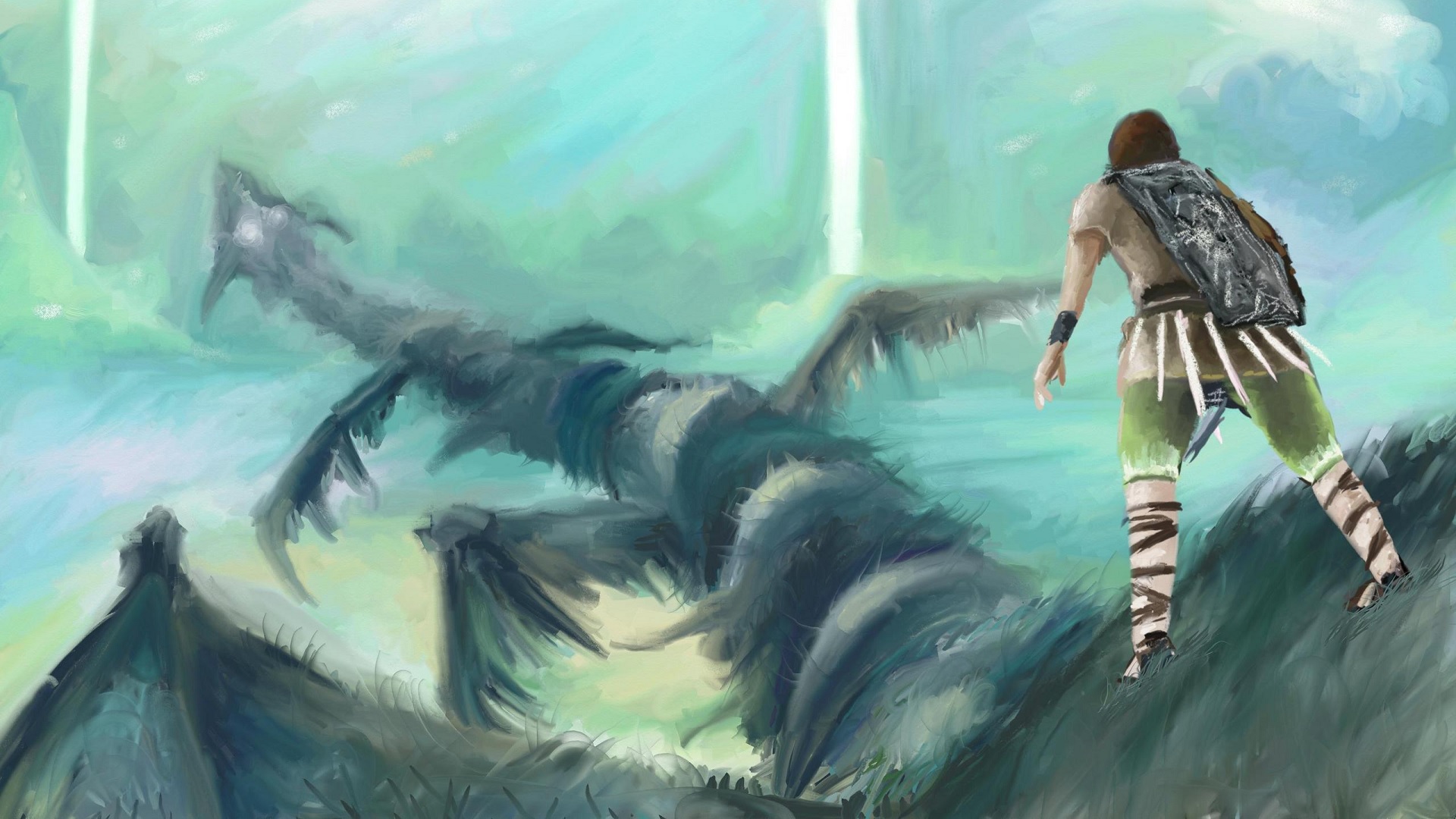 Shadow Of The Colossus Art