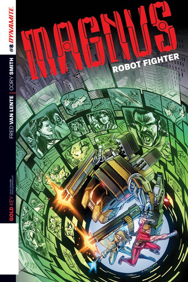 Download Comic Magnus, Robot Fighter Art