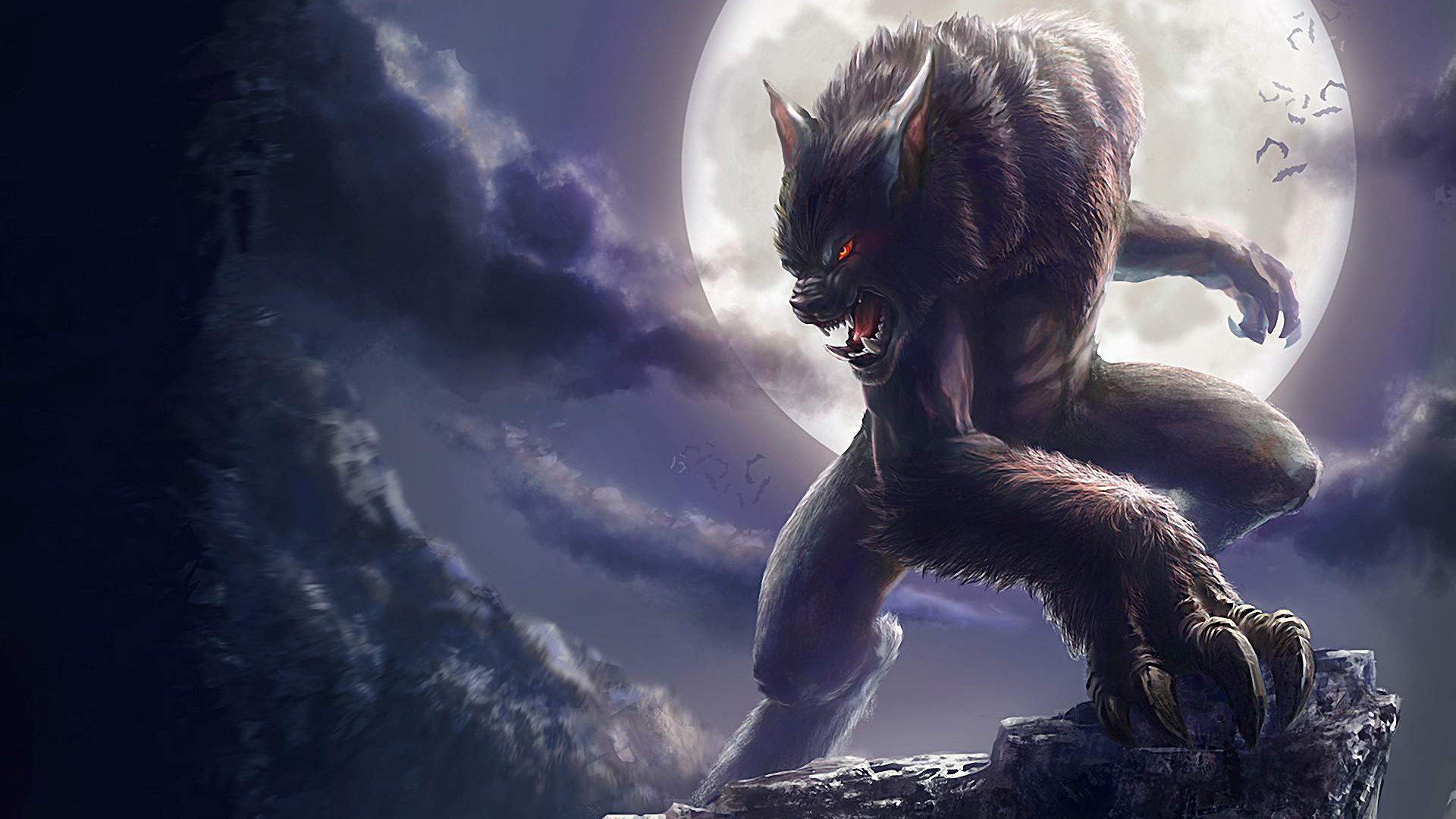 Dark Werewolf: The Moonlit Predator