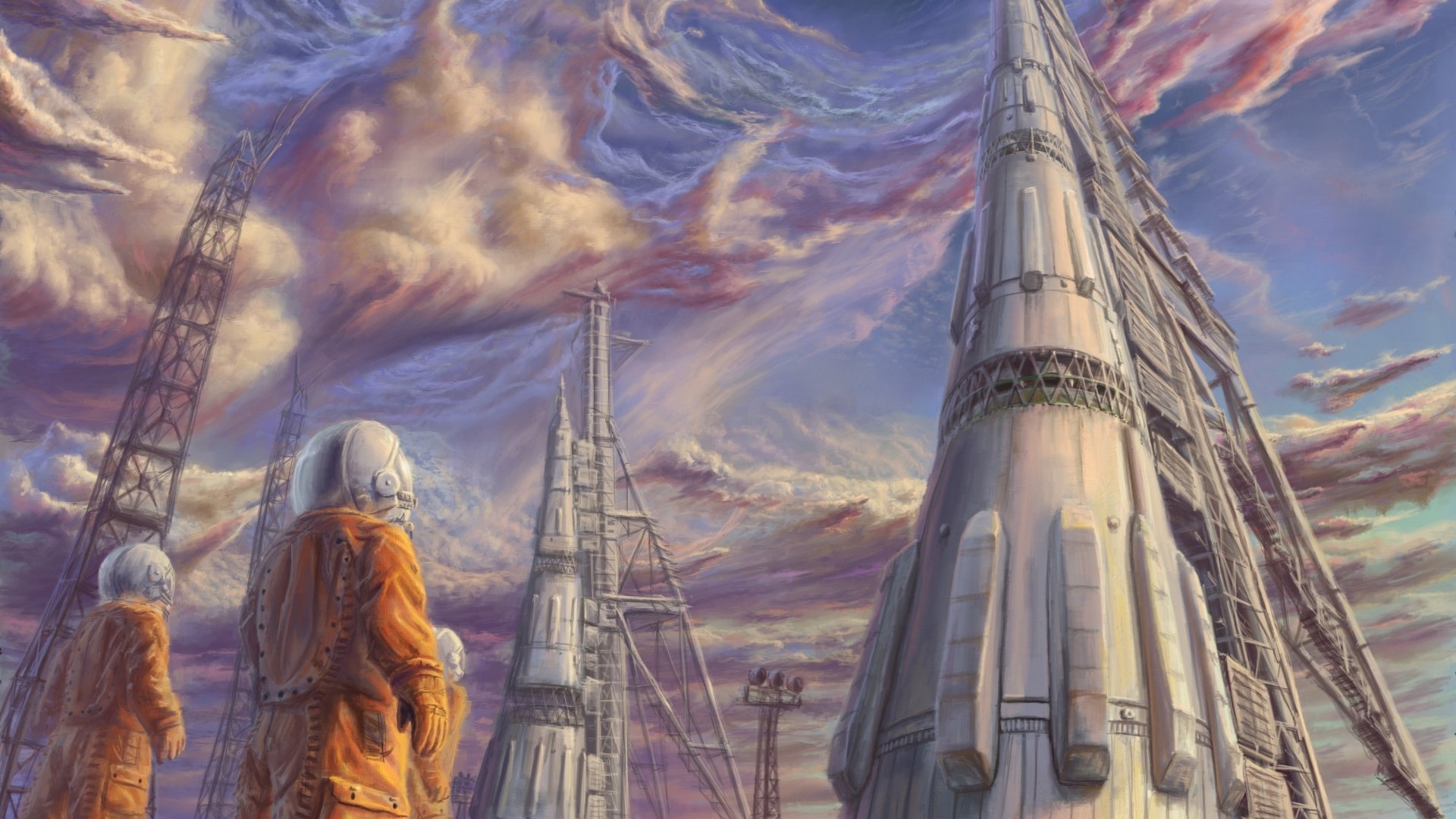 Download Sci Fi Rocket Art