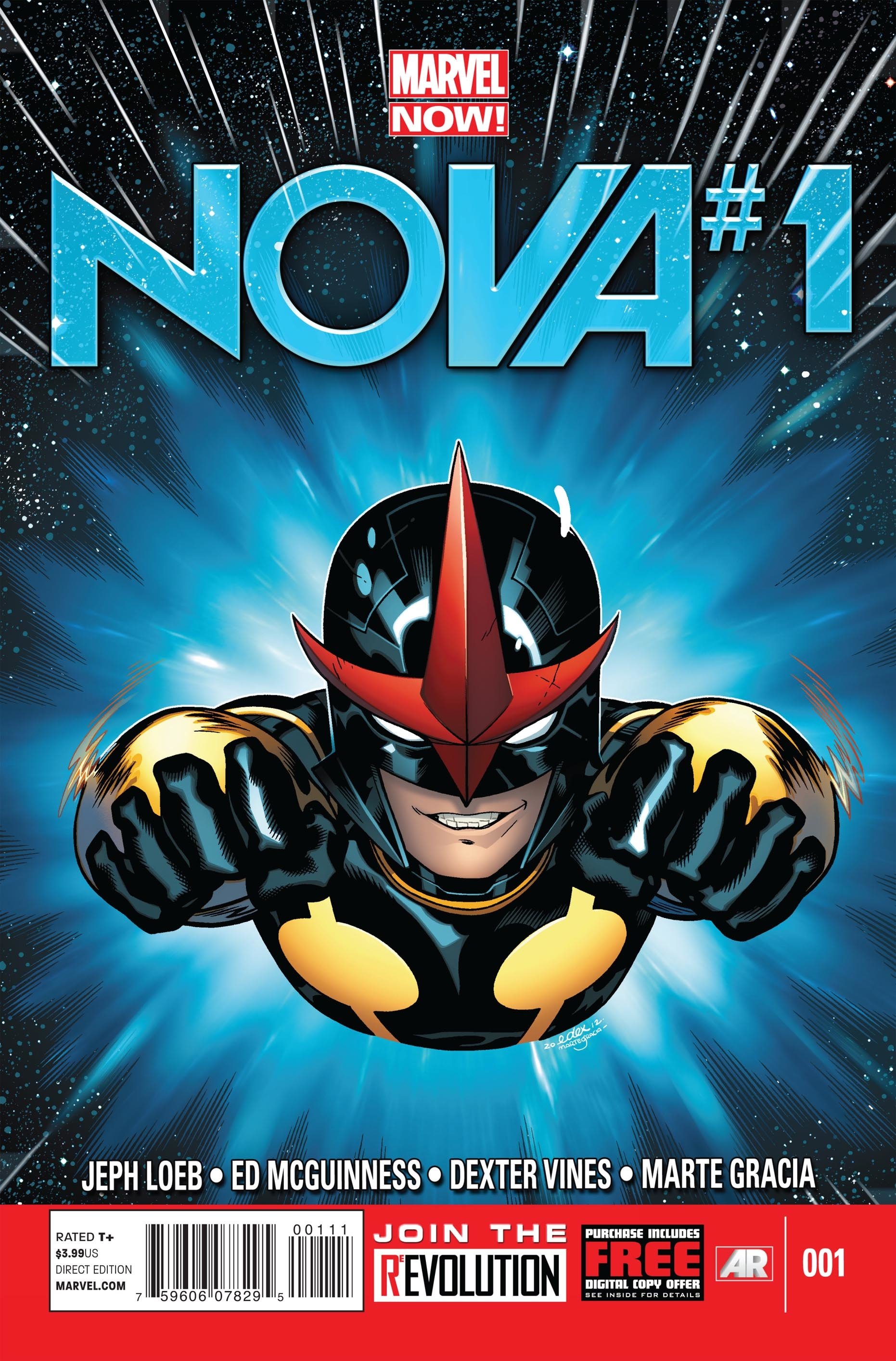 Download Sam Alexander Nova (Marvel Comics) Comic Nova Art