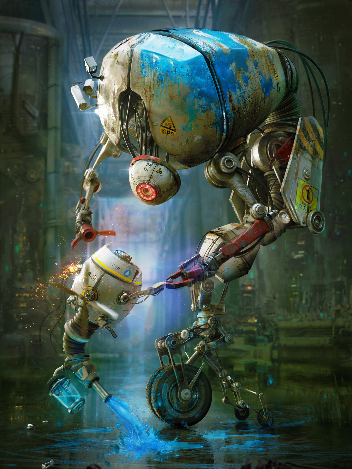 Download Sci Fi Robot Art