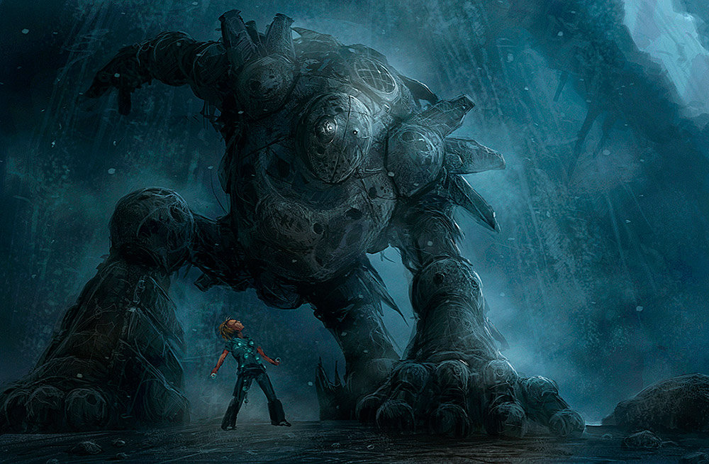Download Sci Fi Robot Giant Fantasy Adventure Fantasy Adventure Art