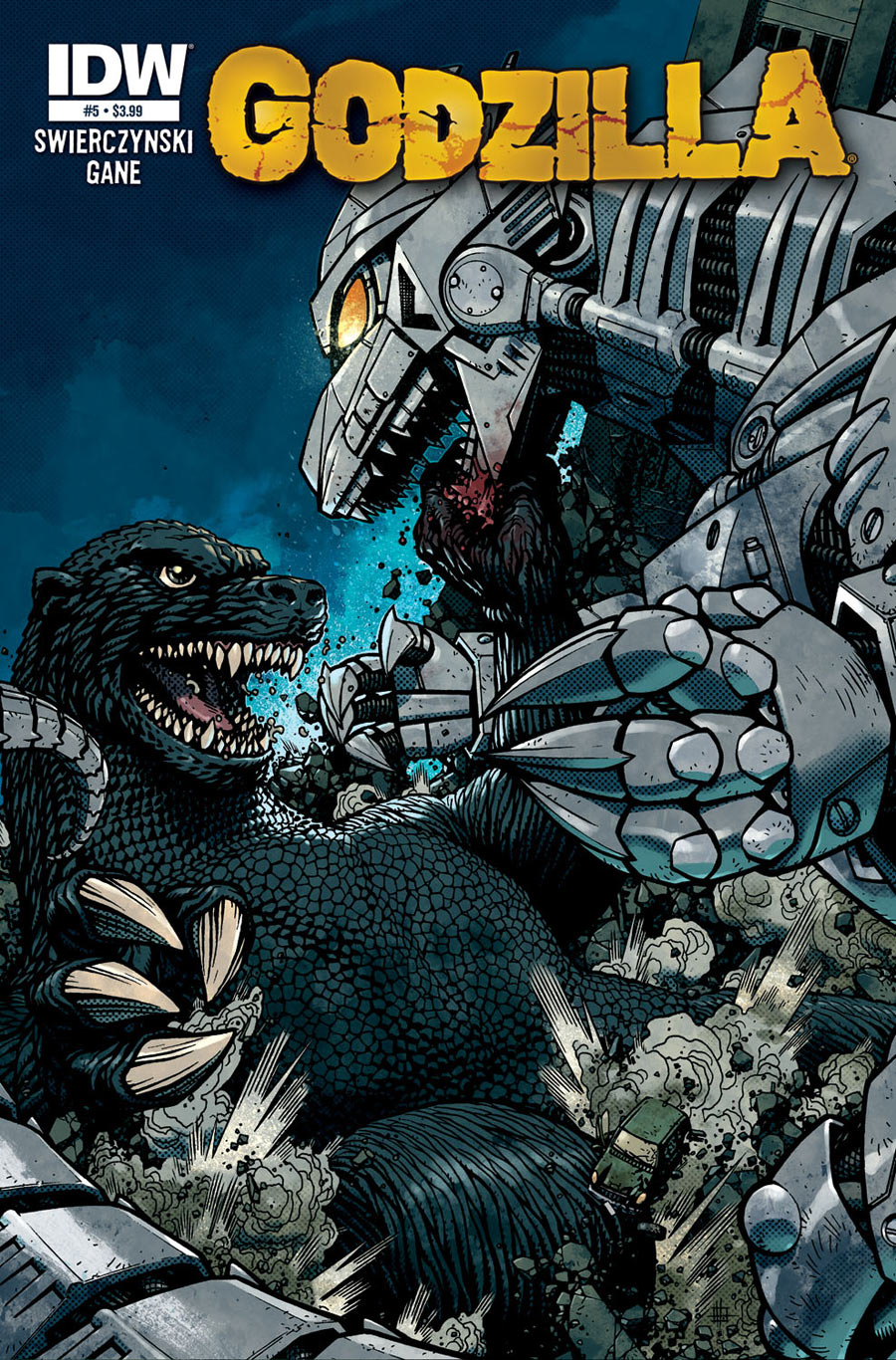 Download Comic Godzilla Art