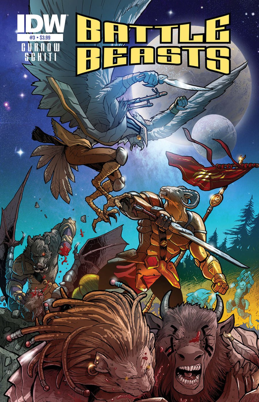 Download Comic Battle Beasts Art