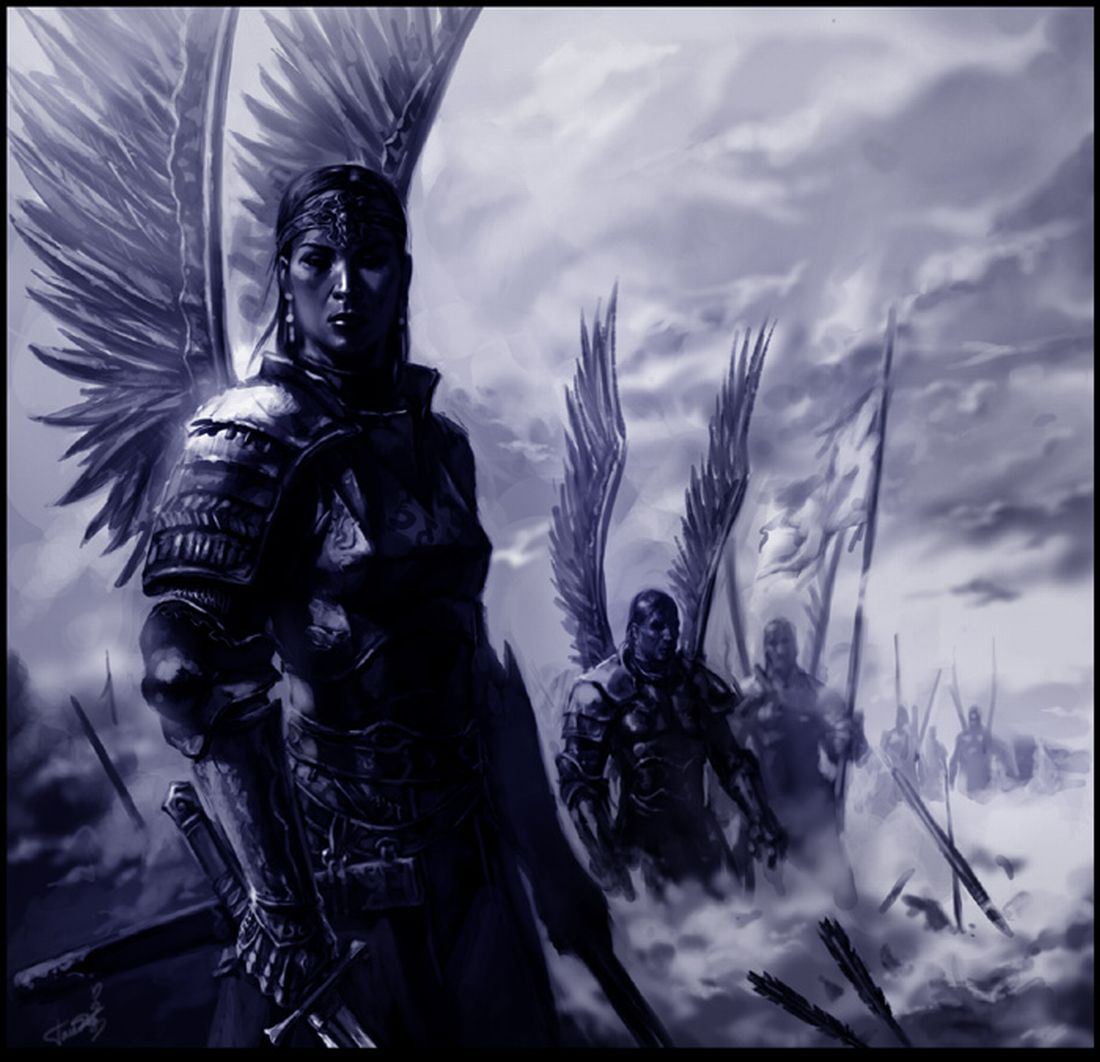 Angel Warrior Art