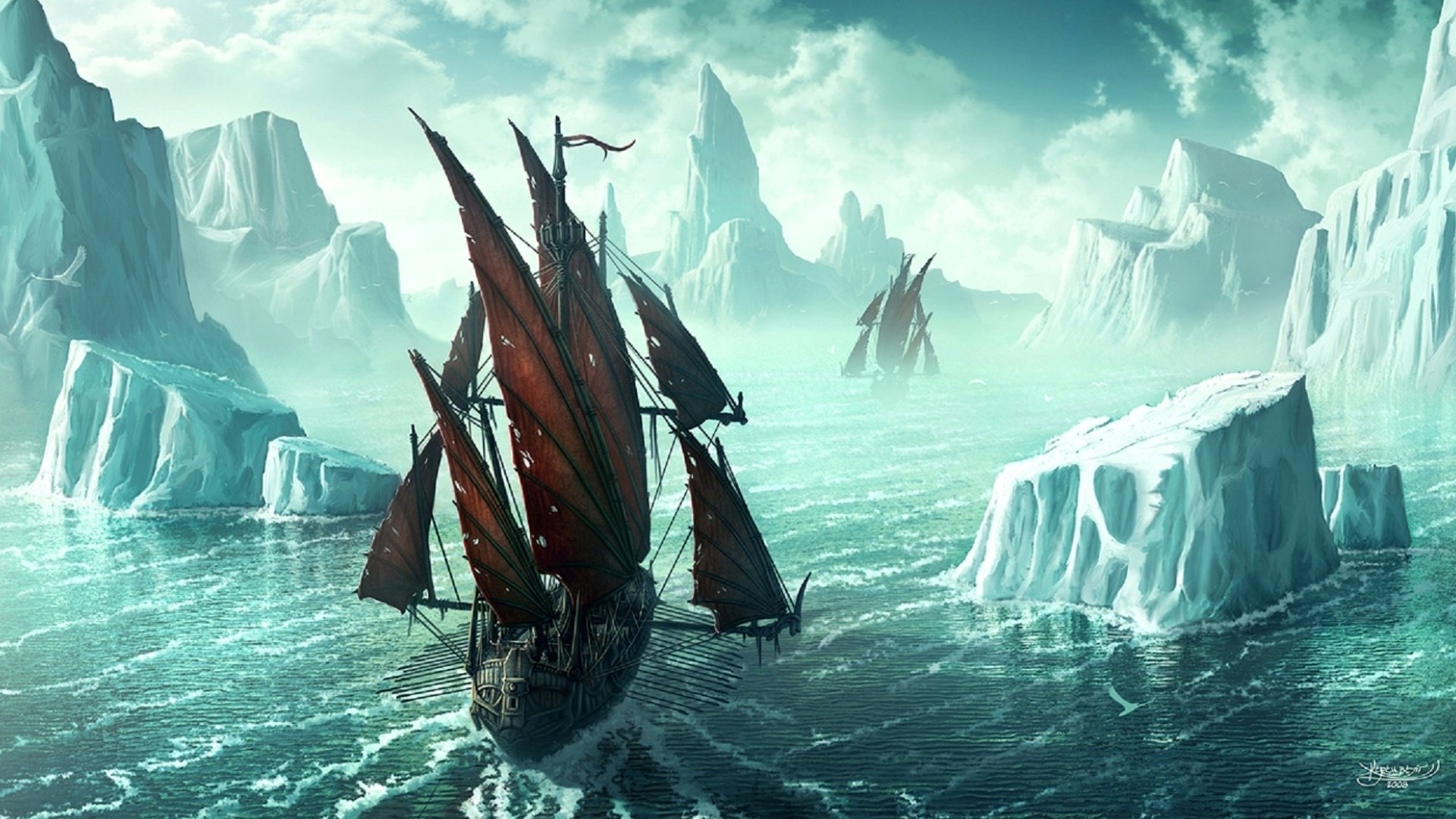 The Frostbound Galleon