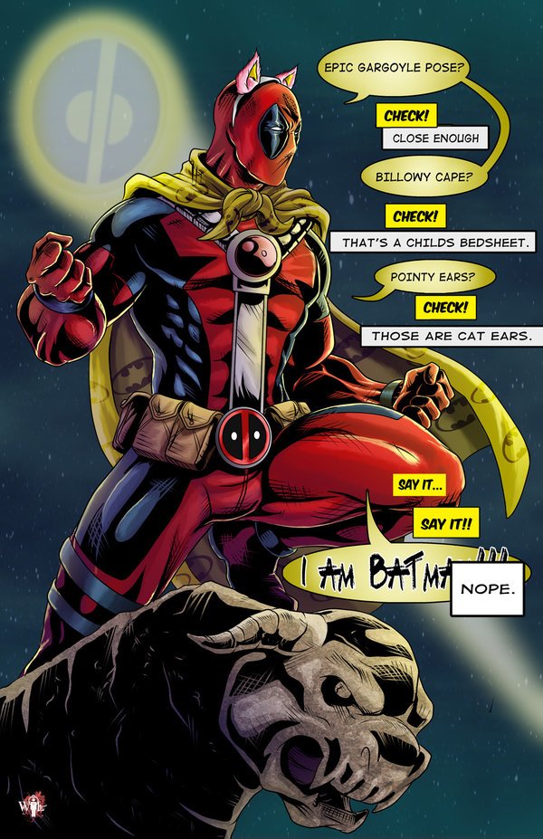 Deadpool's Hilarious Heroic Mix-Up!