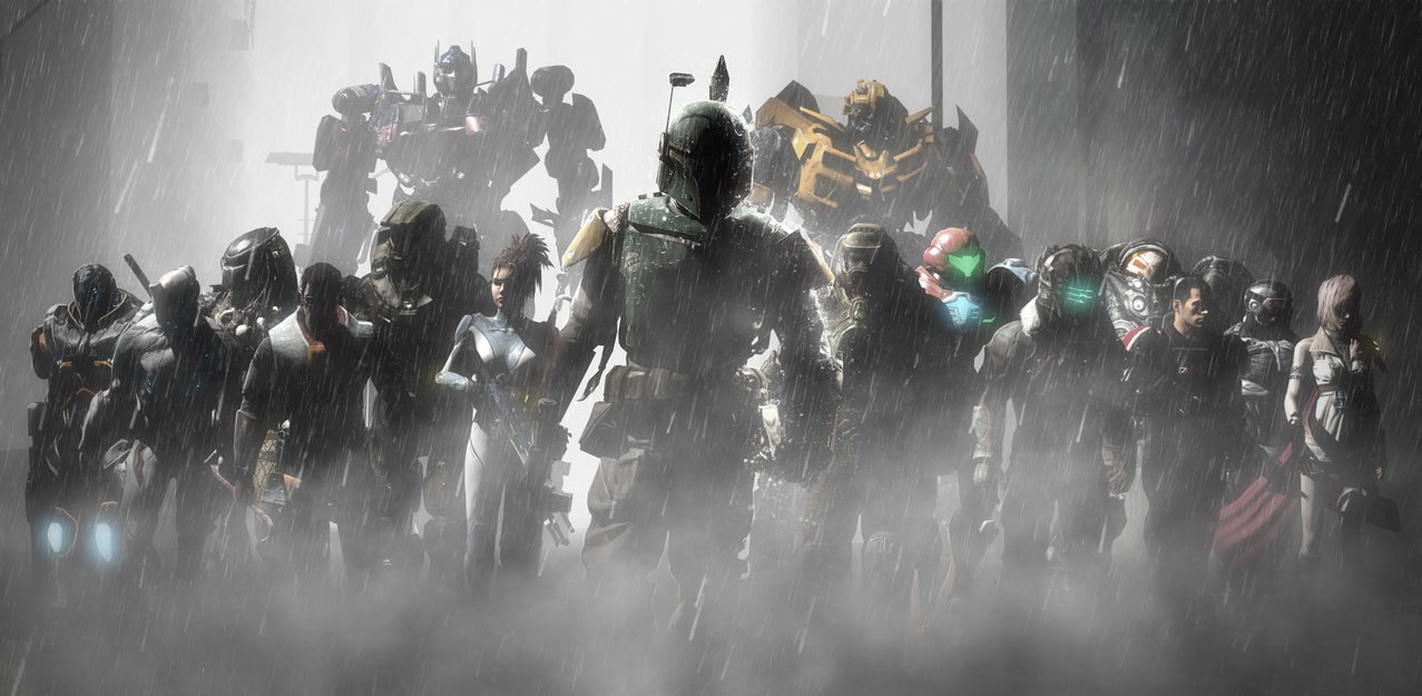 Download Video Game Collage Art