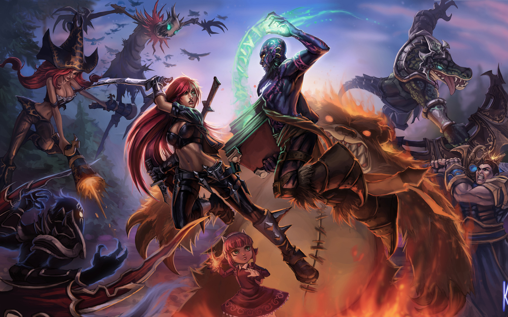 League Of Legends Art