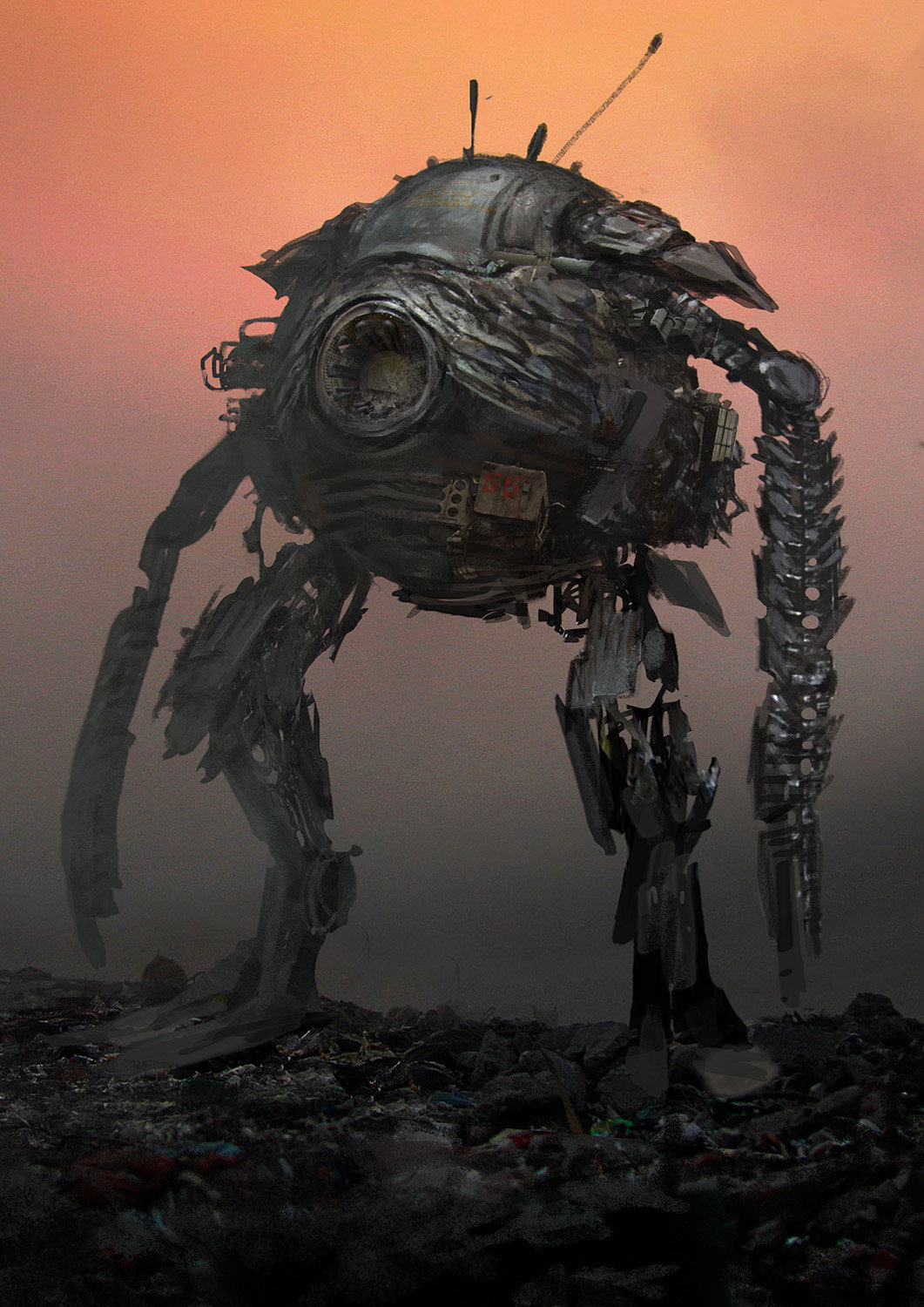 Download Sci Fi Robot Futuristic Mech Science Fiction Art