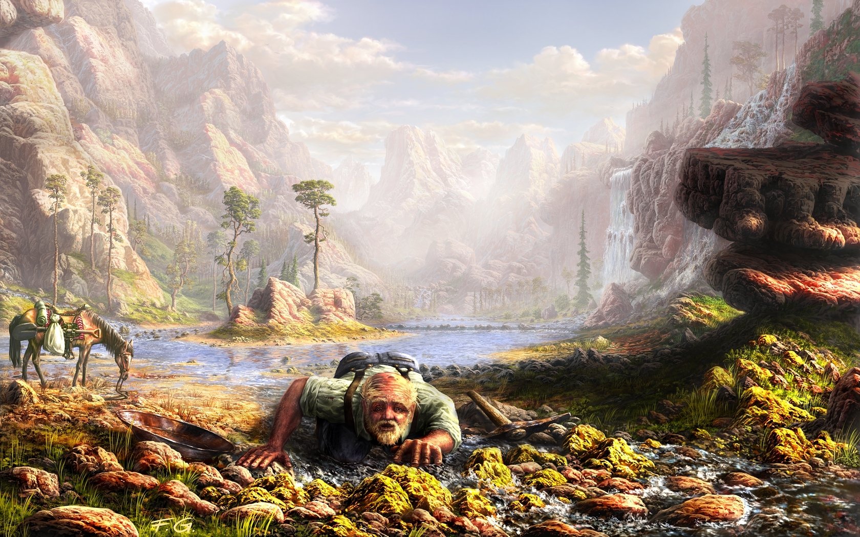 Download Artistic Landscape Art