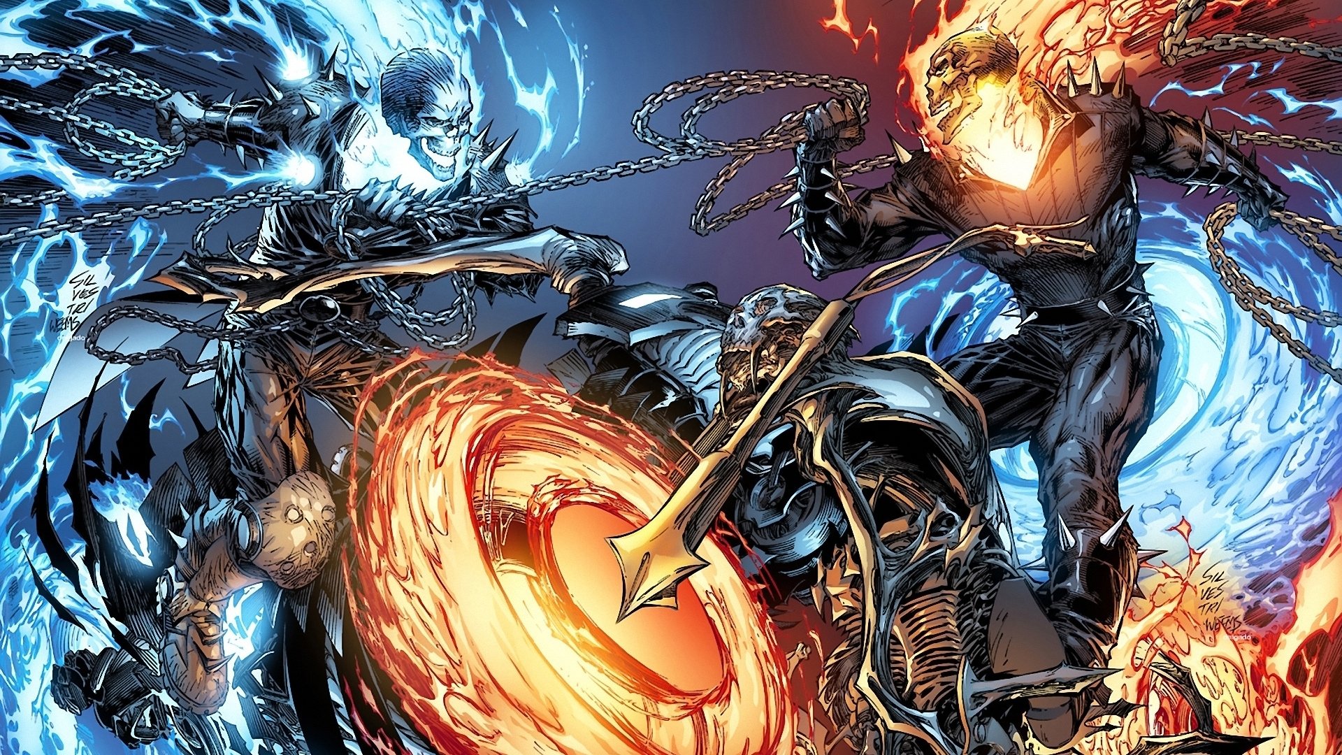 Download Comic Ghost Rider Art