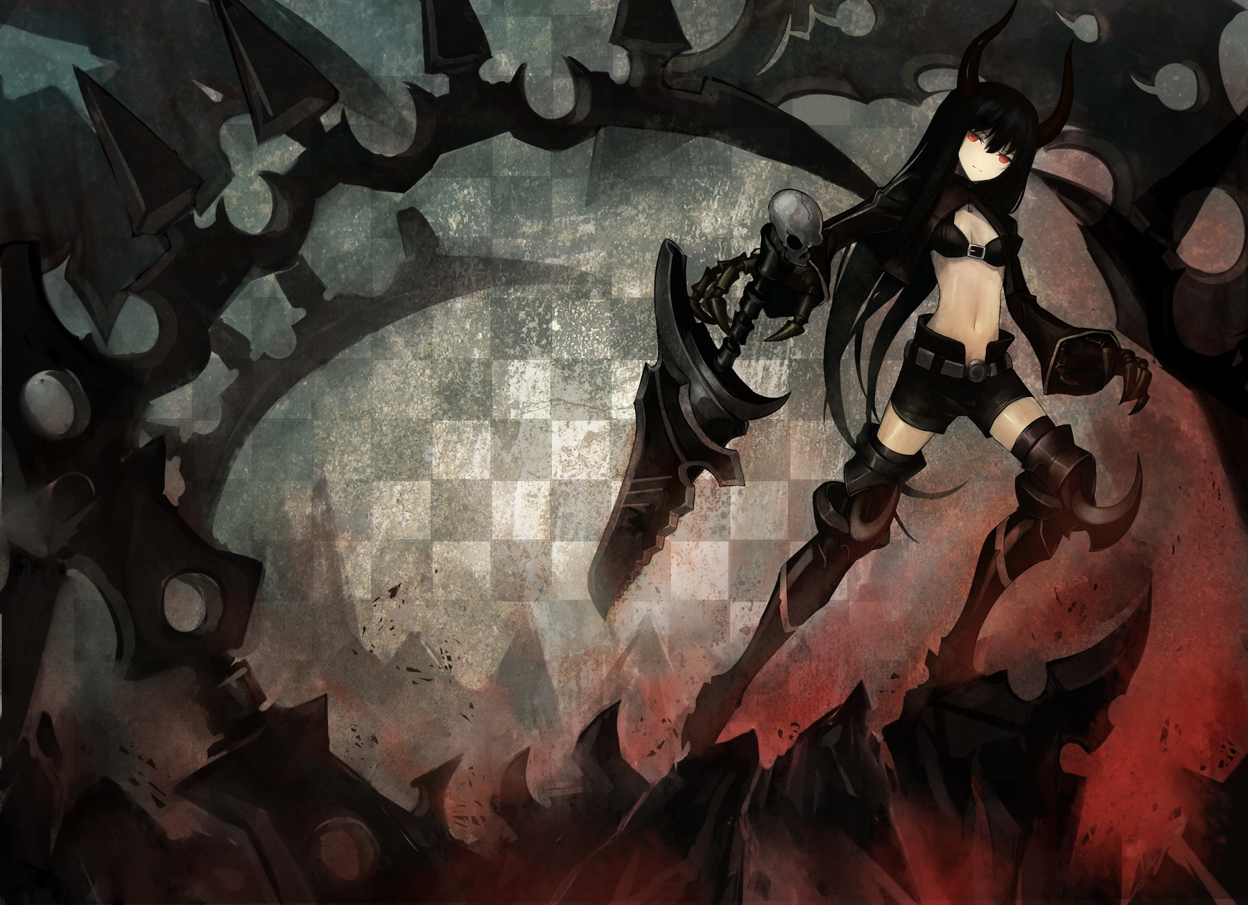 Black Rock Shooter Art