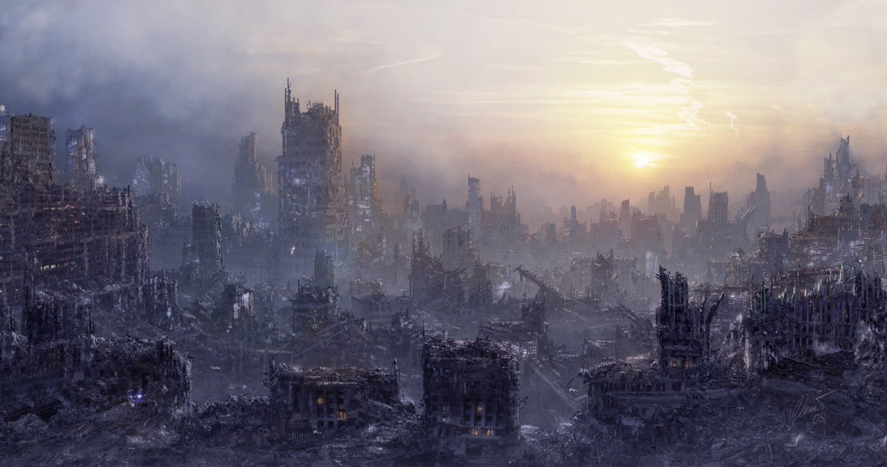 Twilight of the Last City: A Sci-Fi Post-Apocalyptic Dawn