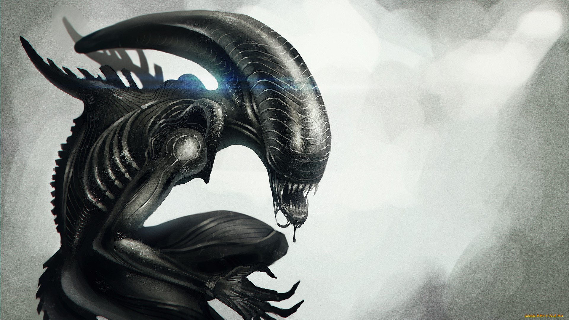 Sci Fi Alien Art