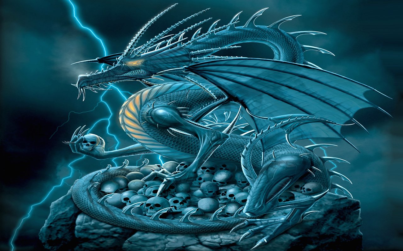 blue dragon Art - ID: 77382
