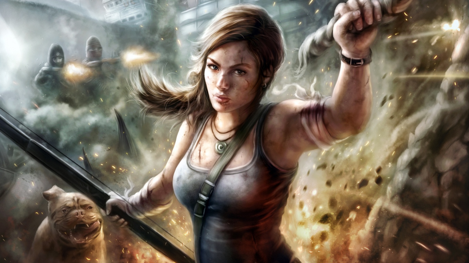 Lara Croft Evolution Graphics