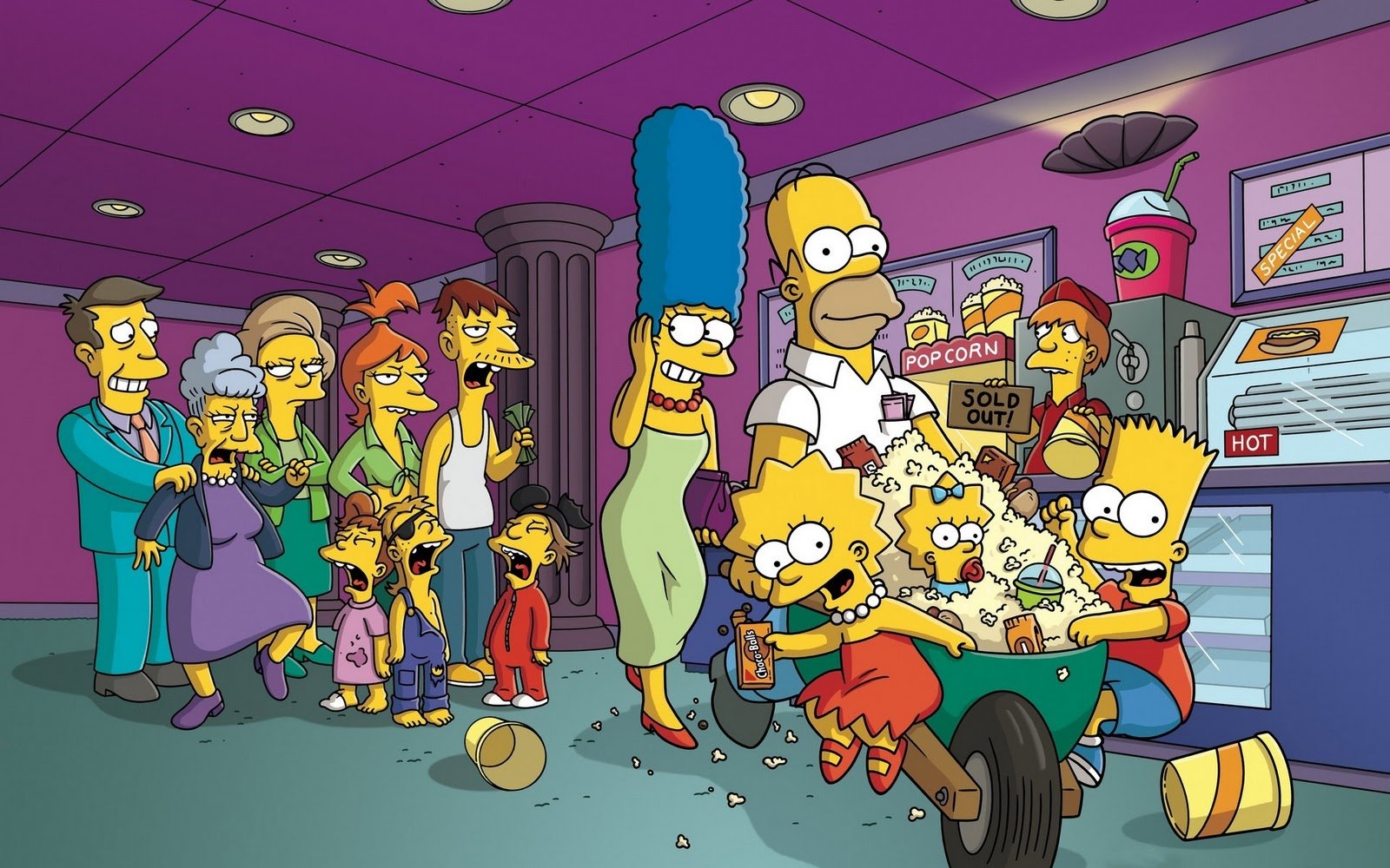 Download TV Show The Simpsons Art