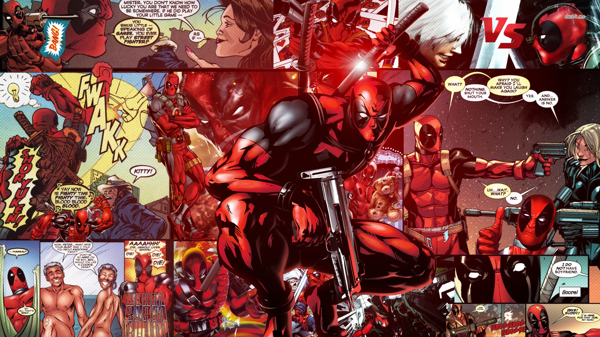 Download Comic Deadpool Art