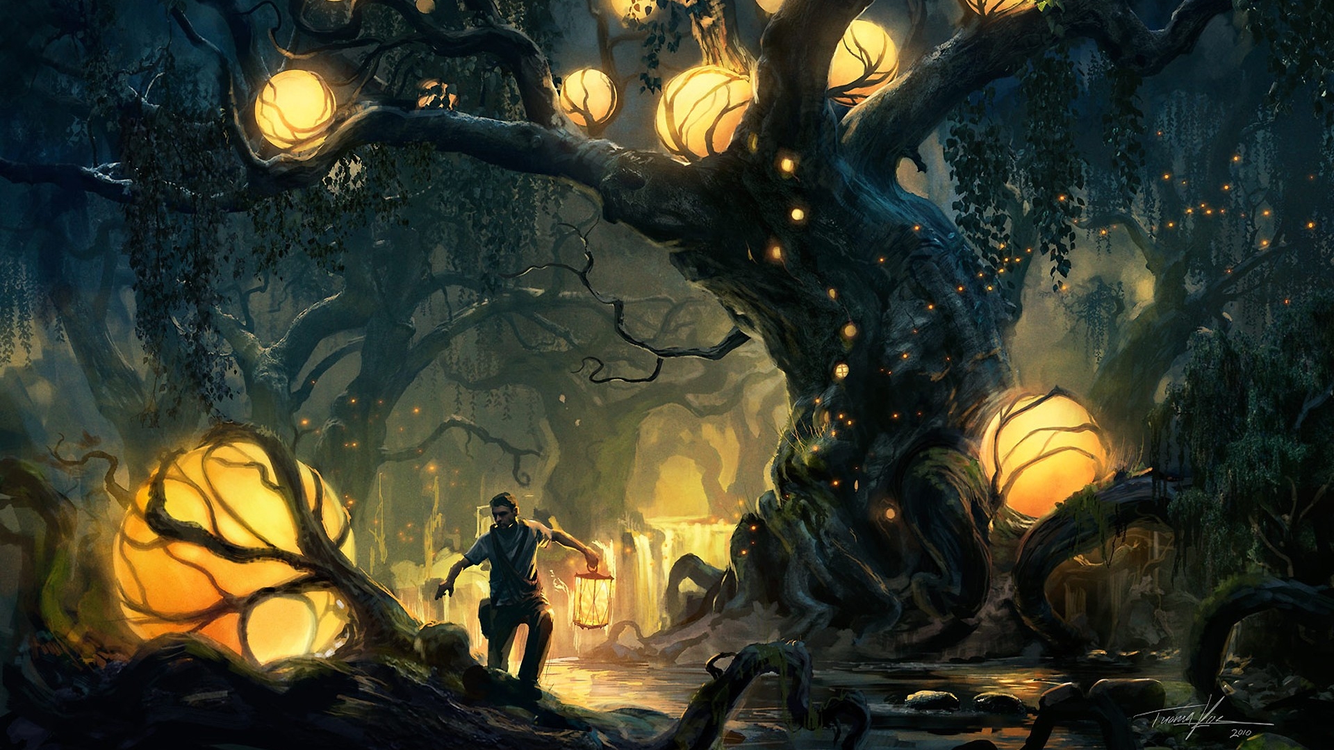 Fantasy Forest Art